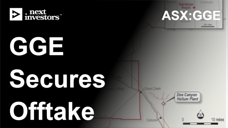 GGE Secures Helium Offtake Agreement