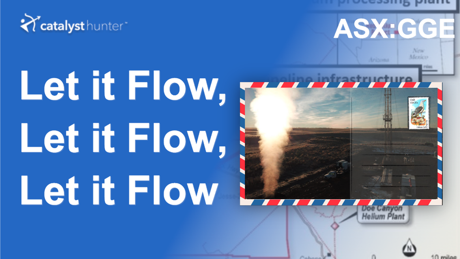 GGE Gets First Helium Flow Rate in the USA