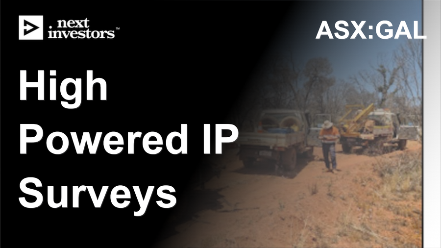 GAL following up drill program with geophysics