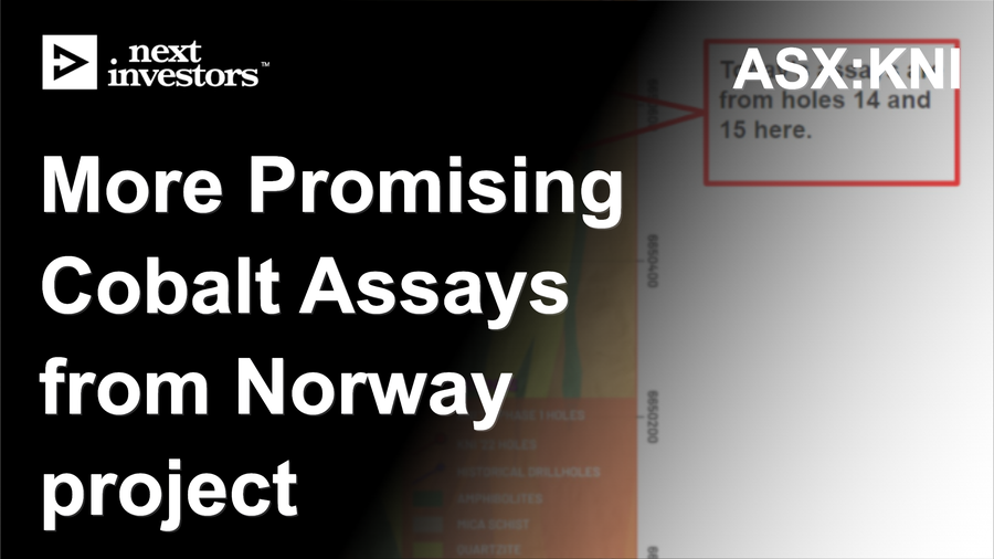 KNI: More promising Cobalt assays released at Skuterud