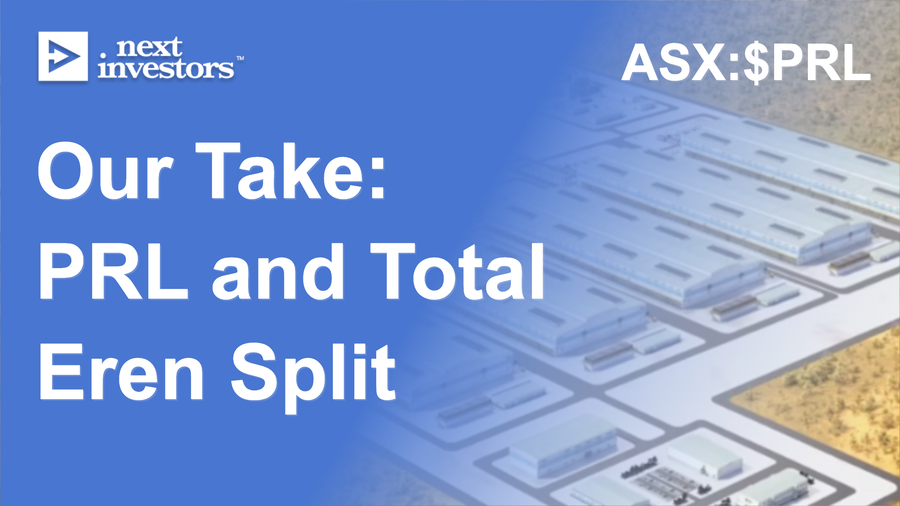 PRL and Total Eren Split. What happens next for PRL?