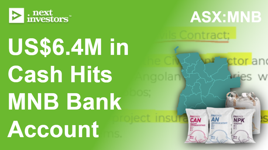 Construction commencing as first US$6.4M in cash hits MNB bank account ...