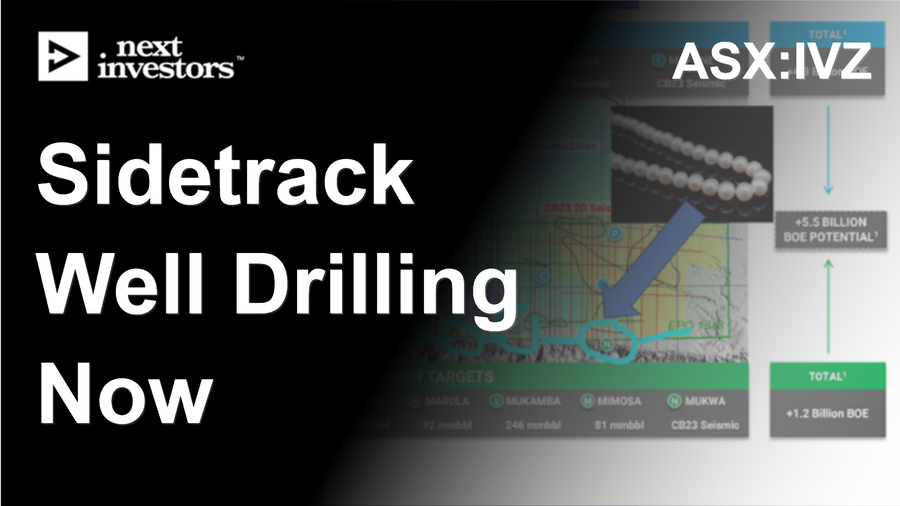 IVZ’s sidetrack well being drilled now