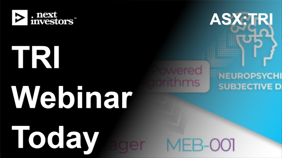 TRI Webinar Today