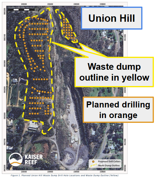 KAU drills out waste dumps at Victorian gold project