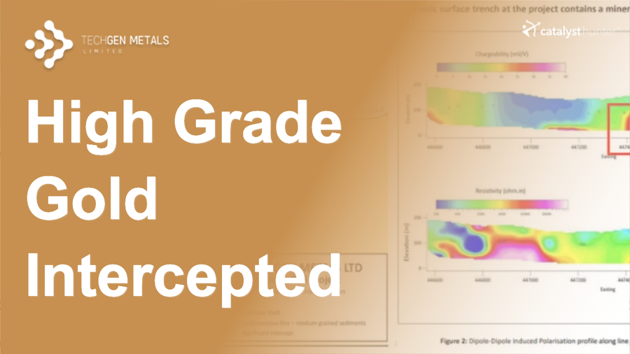 High grade gold in TG1’s first drillhole AND gold from surface - Hits ...